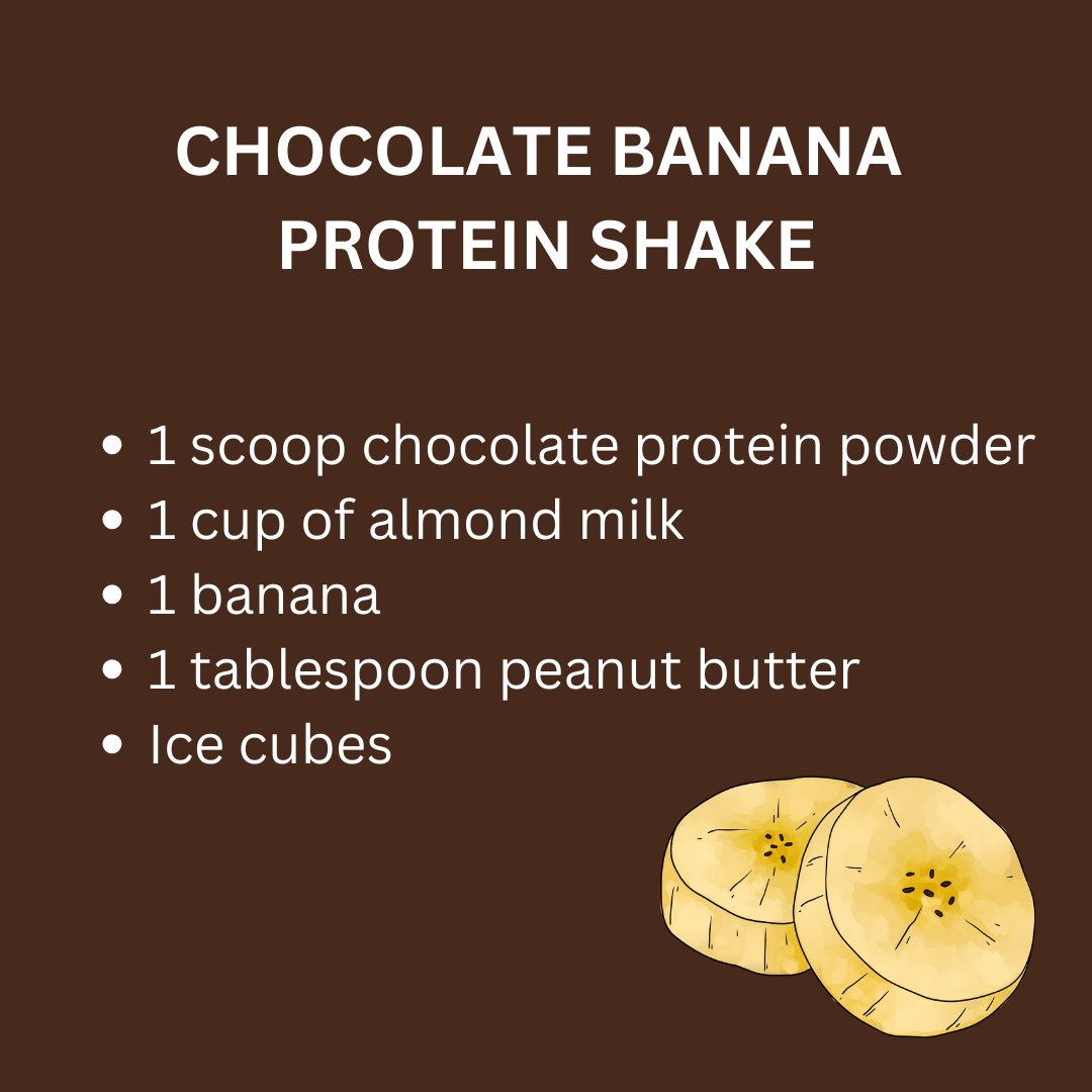 Chocolate Banana Protein Shake – Barcode Clothing Co