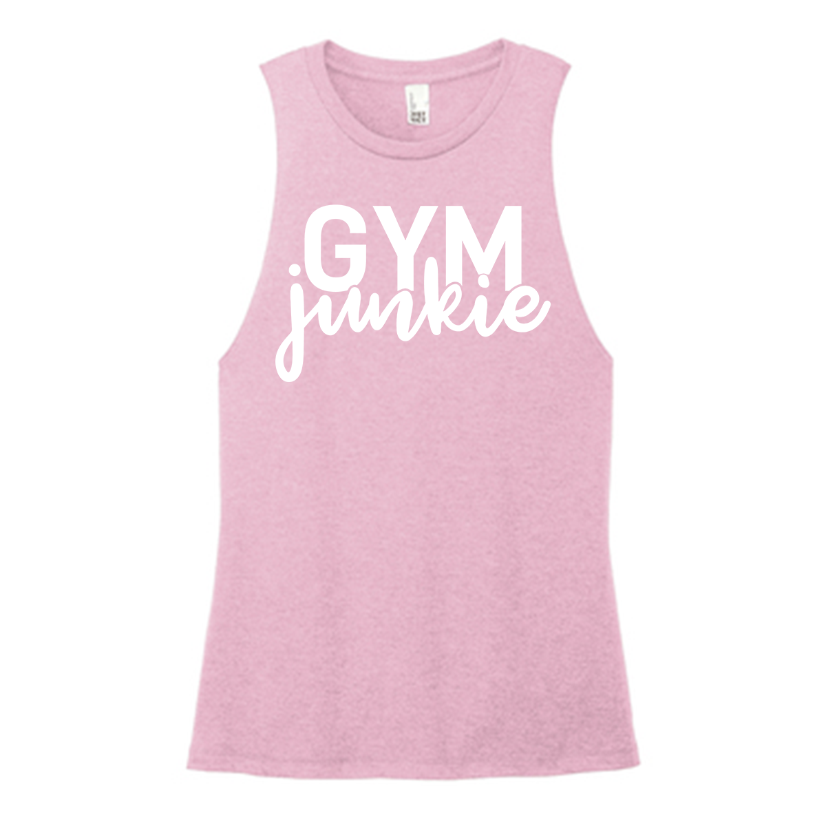 Gym Junkie Color Muscle Tank – Barcode Clothing Co
