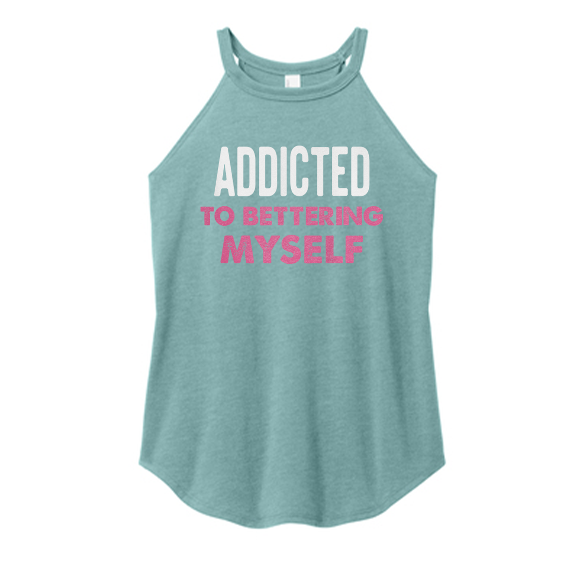 Addicted To Color Rocker Tank – Barcode Clothing Co