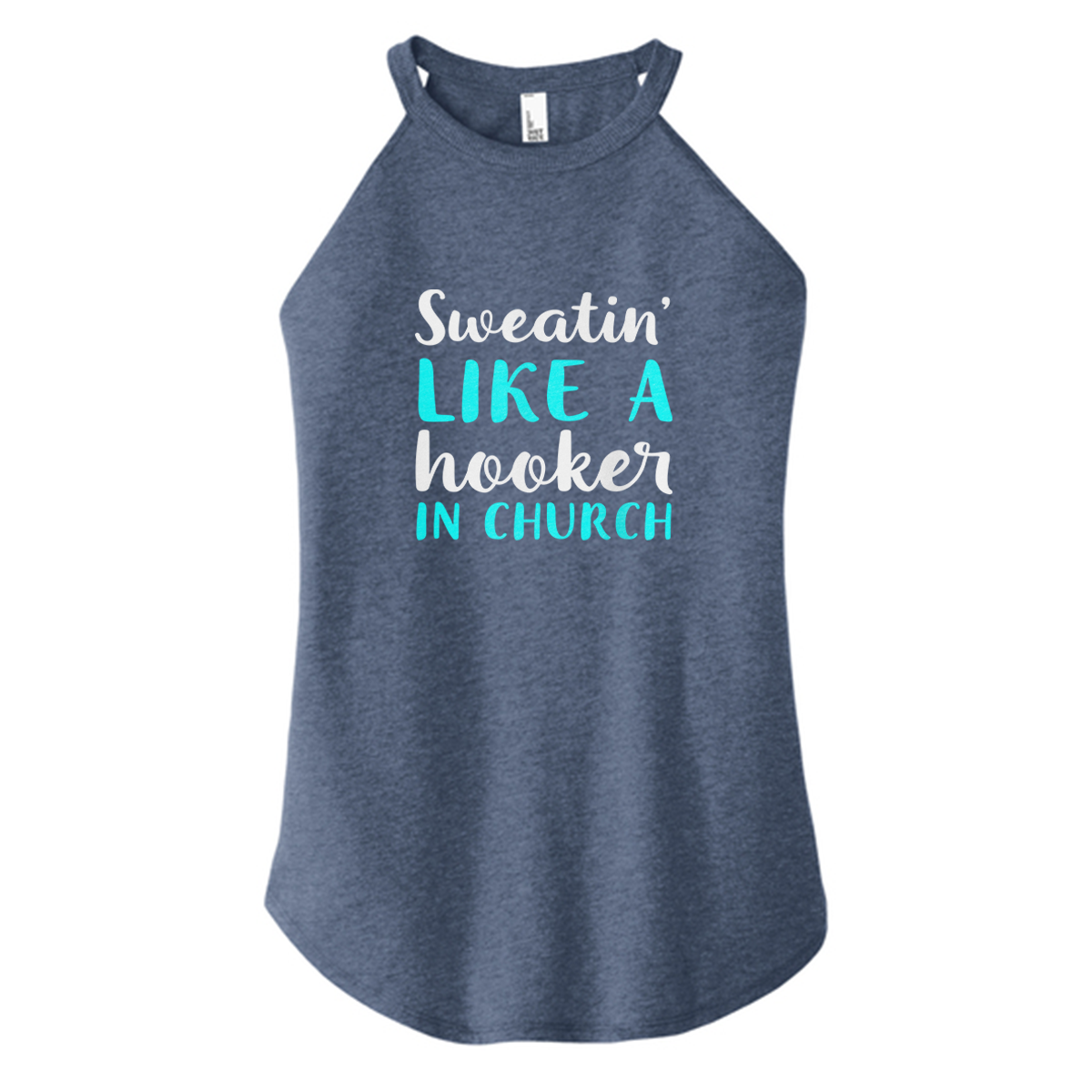 Sweatin' Like A Hooker Color Rocker Tank – Barcode Clothing Co