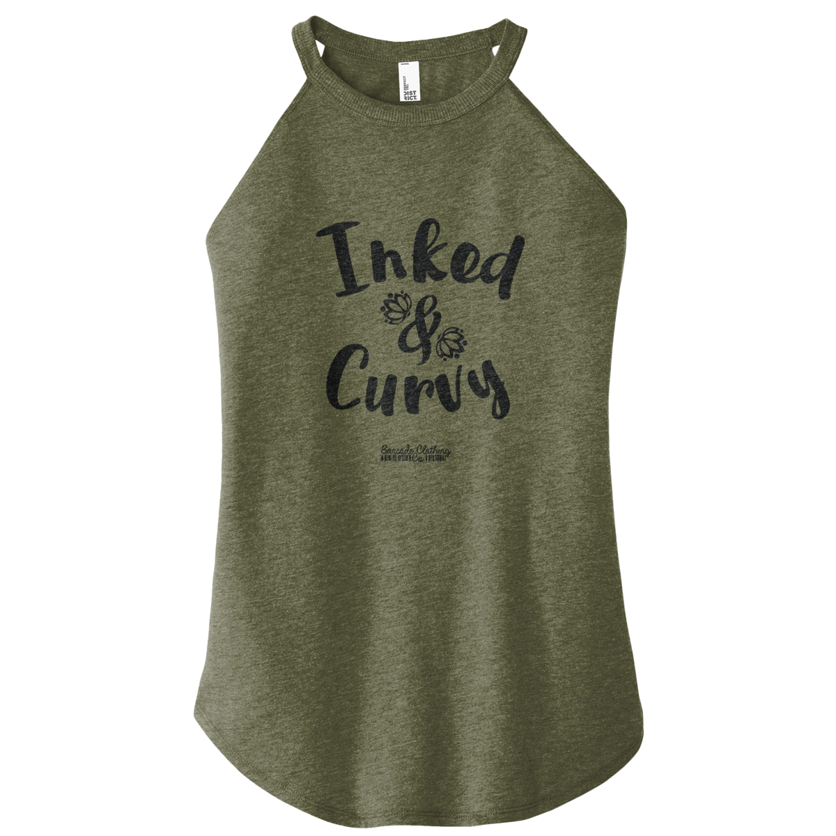Inked & Curvy Rocker Tank – Barcode Clothing Co