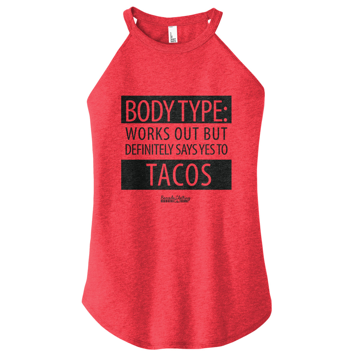 Body Type Tacos Rocker Tank – Barcode Clothing Co